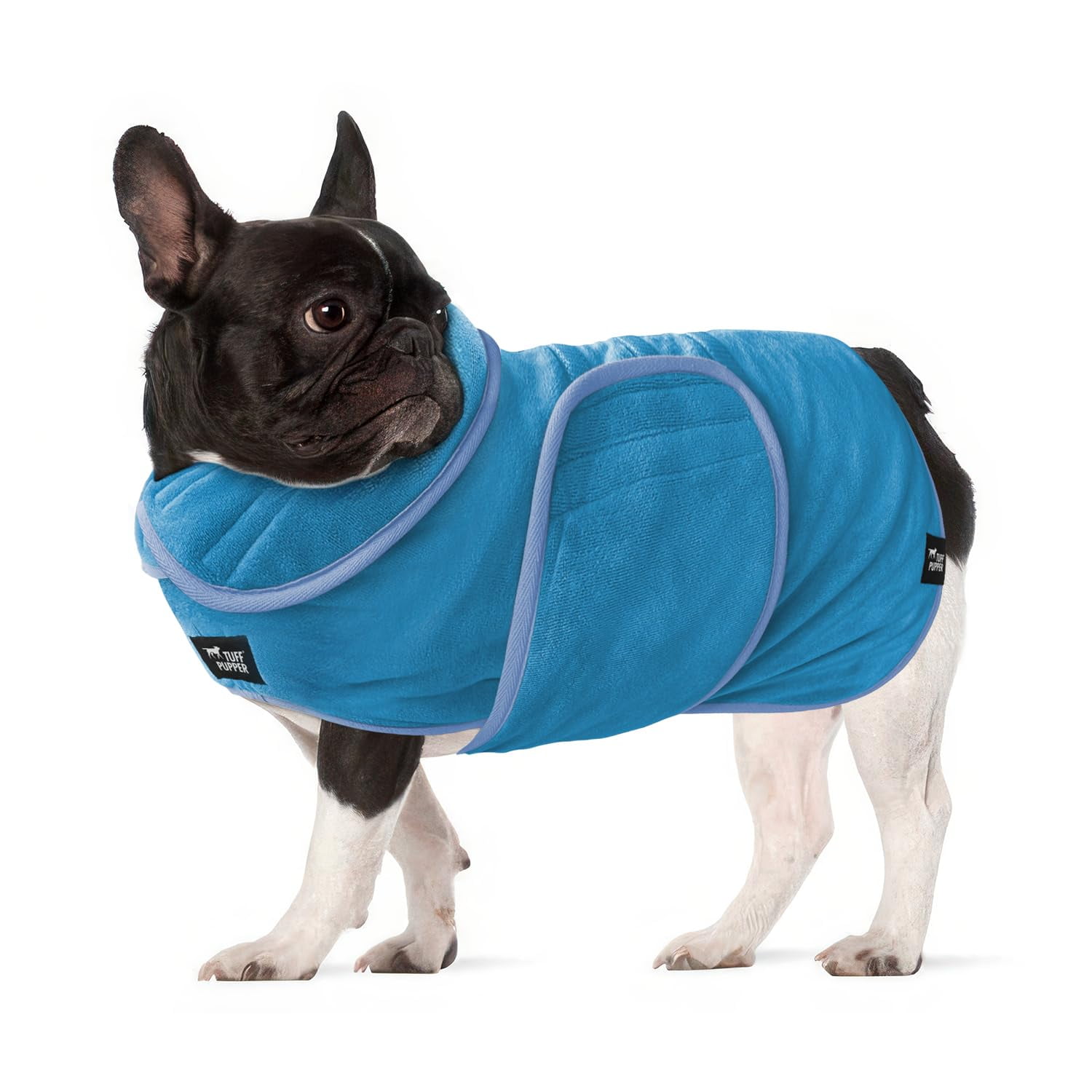 Tuff Pupper Fast Drying STF9 Dog Bath Robe | 800 Plush Dog Towel ...