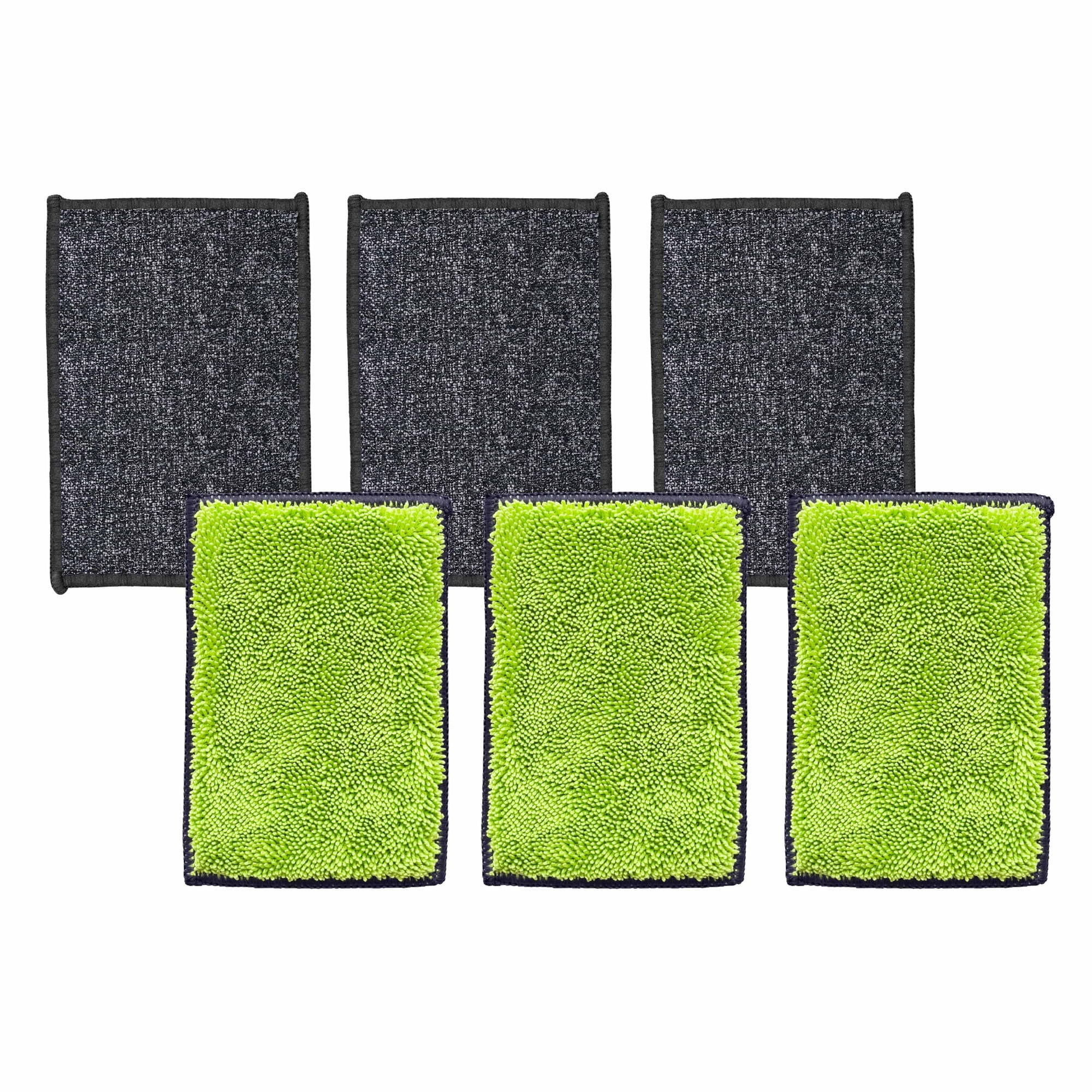 Tuff-Scrub Fresh™ Professional Microfiber Sponge Cloths, Fabric Treated ...