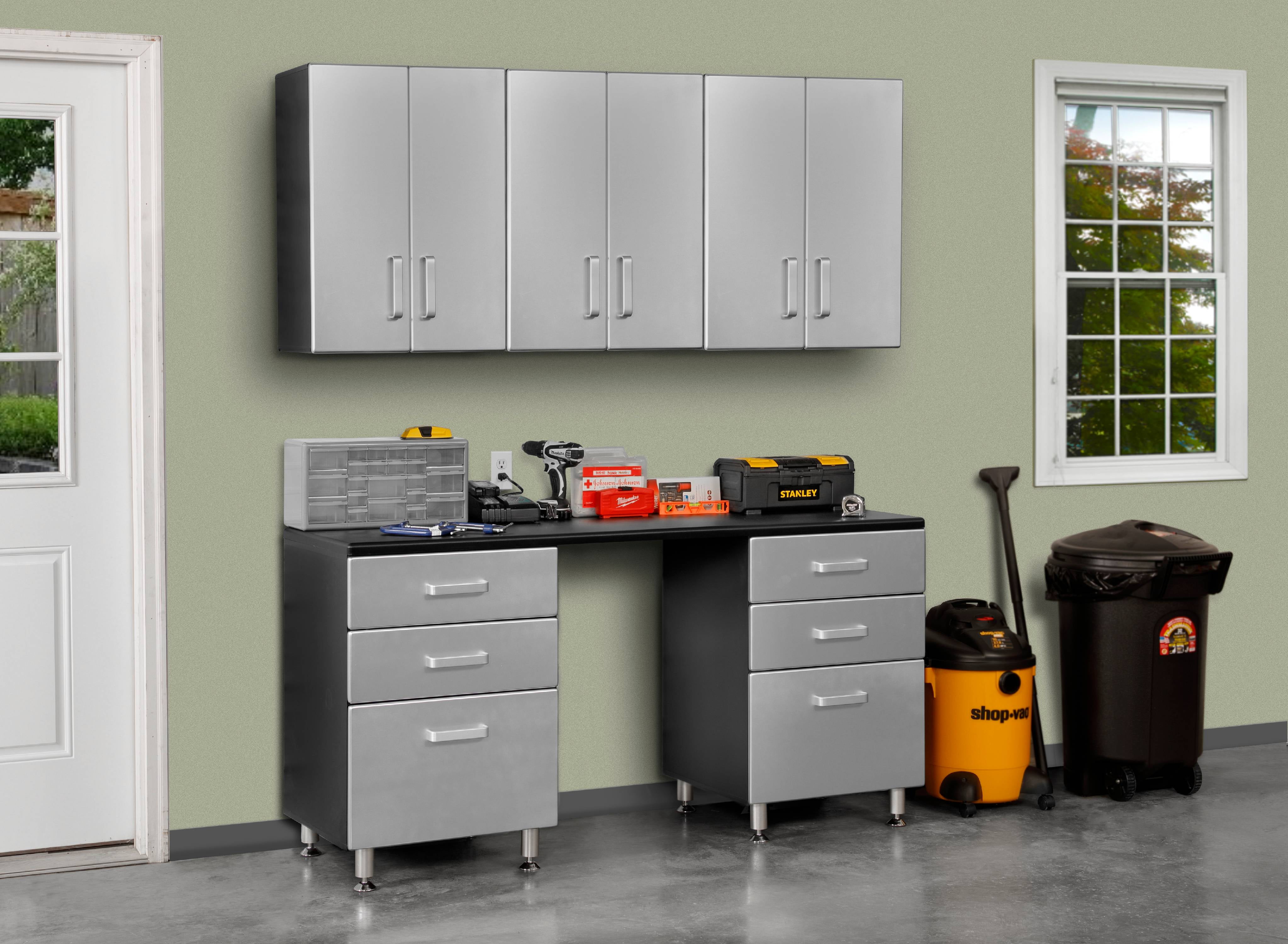 Tuff Stor Model 24211K 71 inch wide WorkBench with Six Sturdy Drawers ...