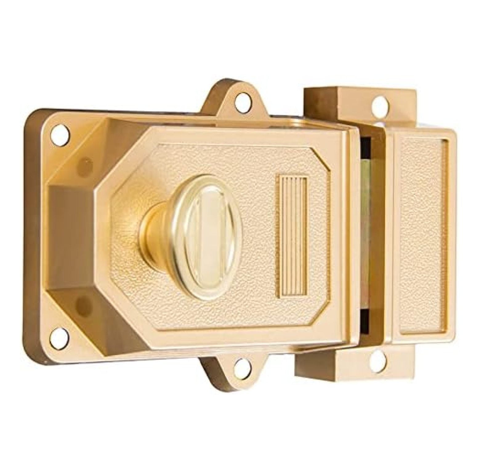 Tuff Stuff Bronze Rim Deadlock - Single Cylinder Massive Surface Bolt ...
