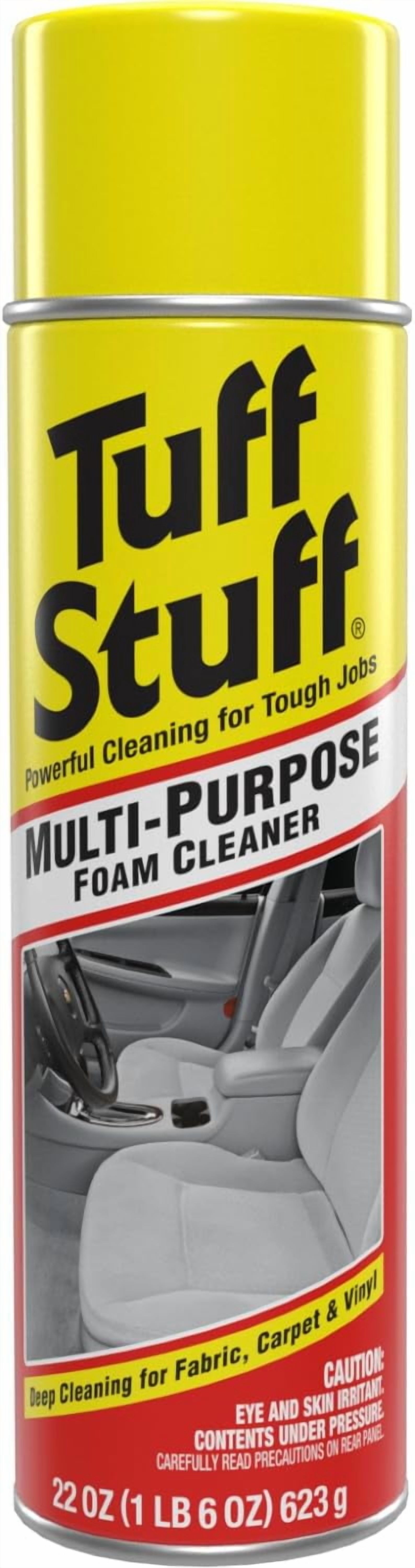 Tuff Stuff Multi-Purpose Foam Cleaner, Use on Car Interior, Furniture, Carpet, 22 Oz Each ...
