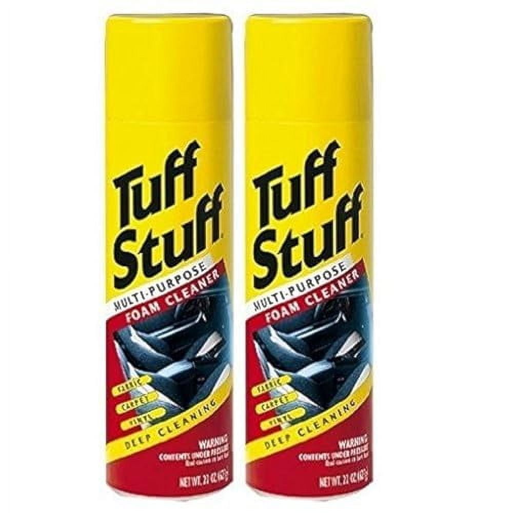 Tuff Stuff Multi Purpose Foam Cleaner for Deep Cleaning, 2 Pack (Foam Cleaner), Multicolor ...