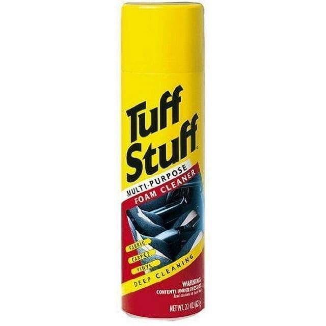 Tuff Stuff Multi-Purpose Foam Cleaner, Deep Cleaning Solution for Car Interiors, Upholstery ...