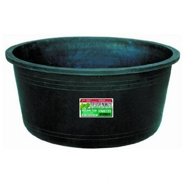 Tuff Stuff Products 25 gal KMB103 Heavy-Duty Circular Tub - Walmart.com