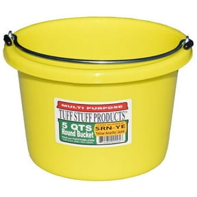 Yellow Plastic Buckets