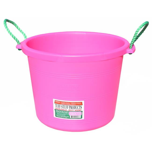 Tuff Stuff Products 70 qt. Muck Bucket, Hot Pink - Walmart.com