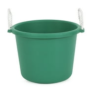 Little Giant Extra Large 70 Quart Plastic Rope Handled Green Muck Tub ...