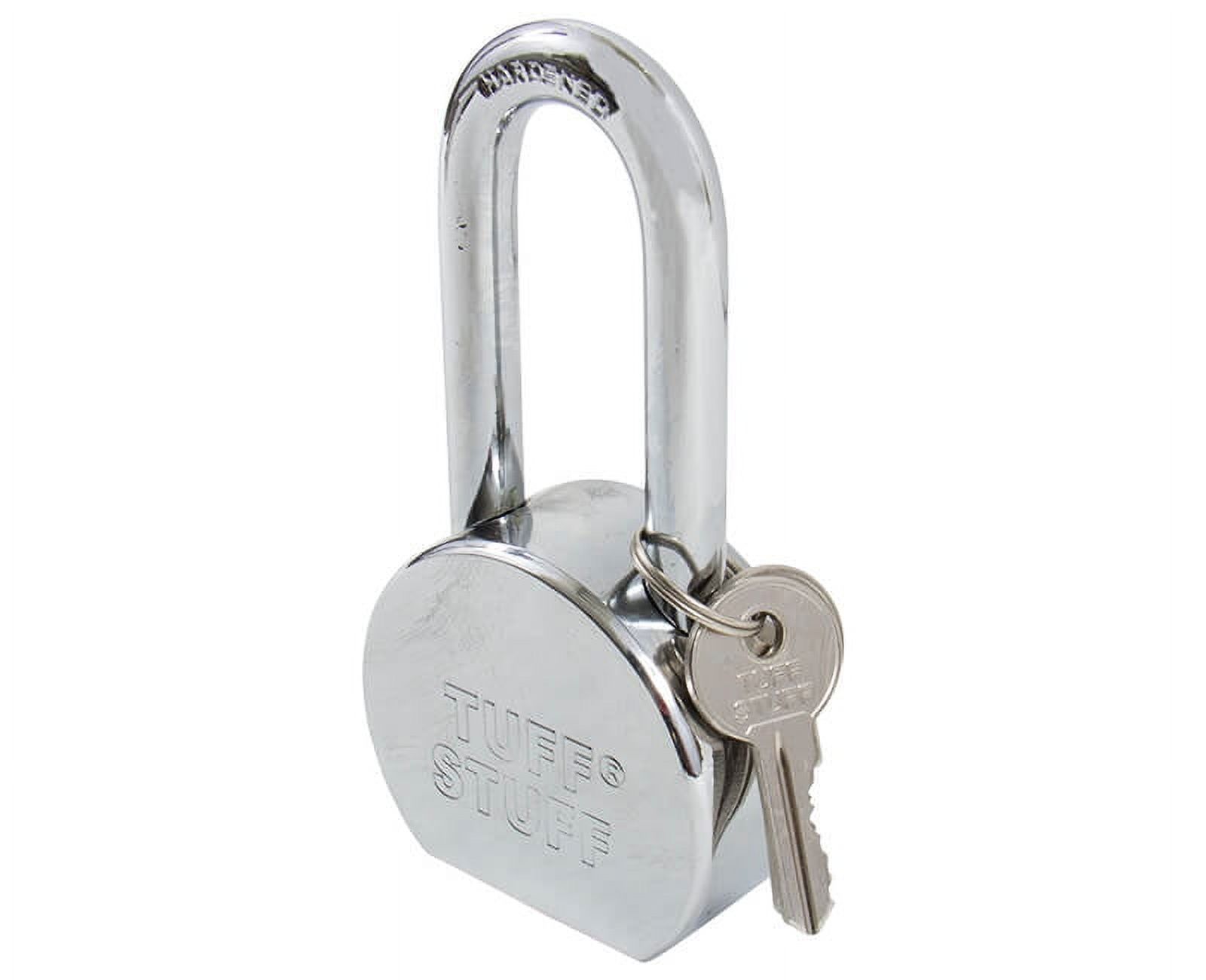Tuff Stuff- Steel Double Ball Long Locking Shackle- PAD LOCK - Walmart.com