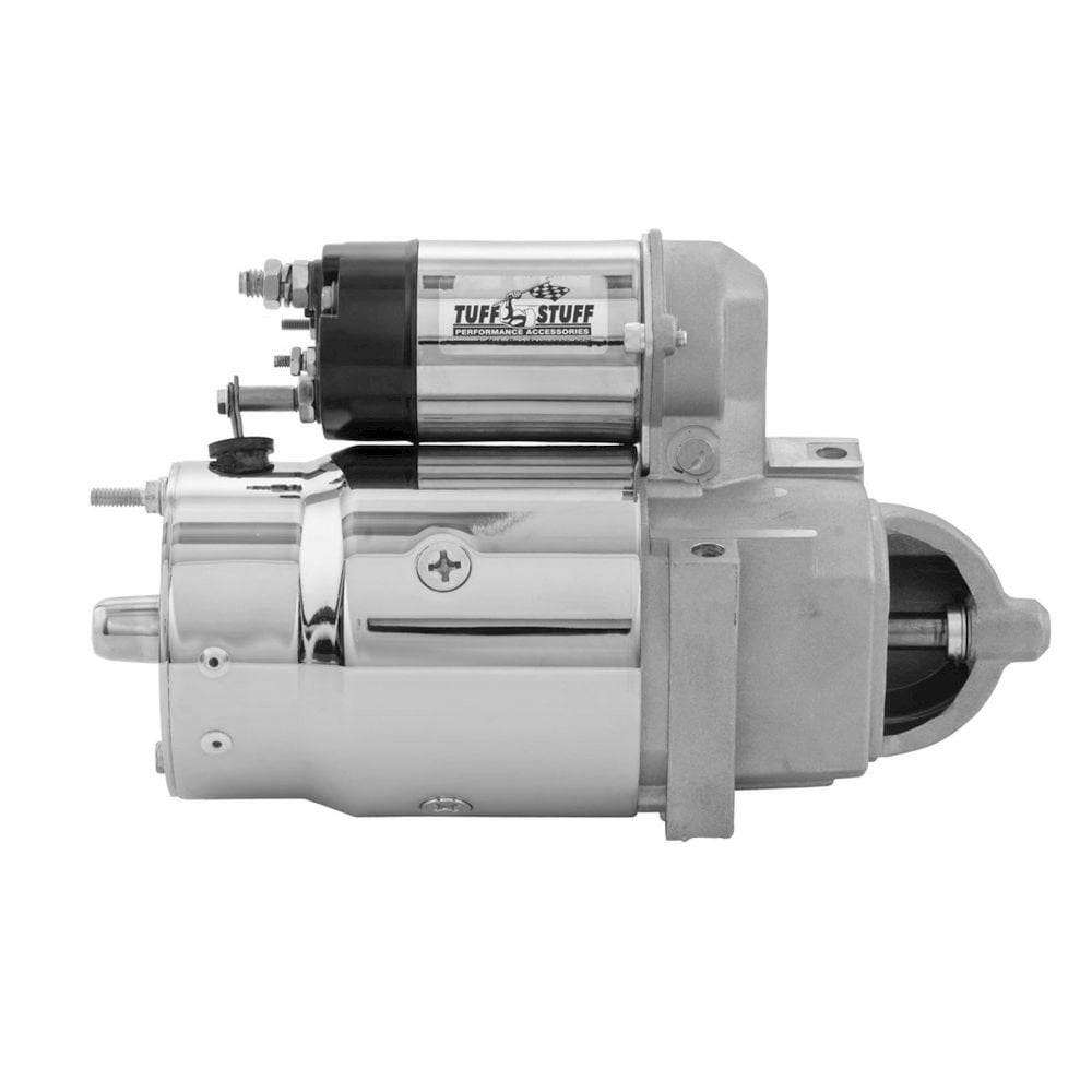 Tuff-Stuff Chevy Starter Chrome Sta ggered Bolt Pattern - Walmart.com
