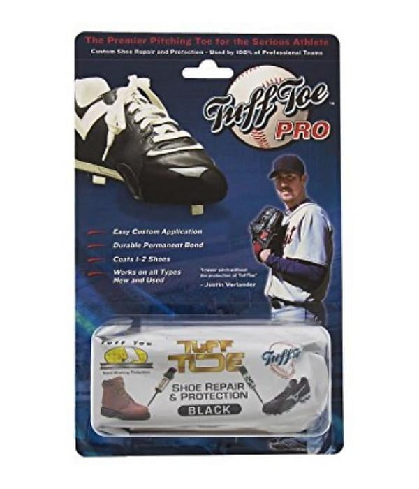 Tuff Toe Pro Pitching Toe-Black, Shoe Foot Guard, Cleat Cover, Plate ...