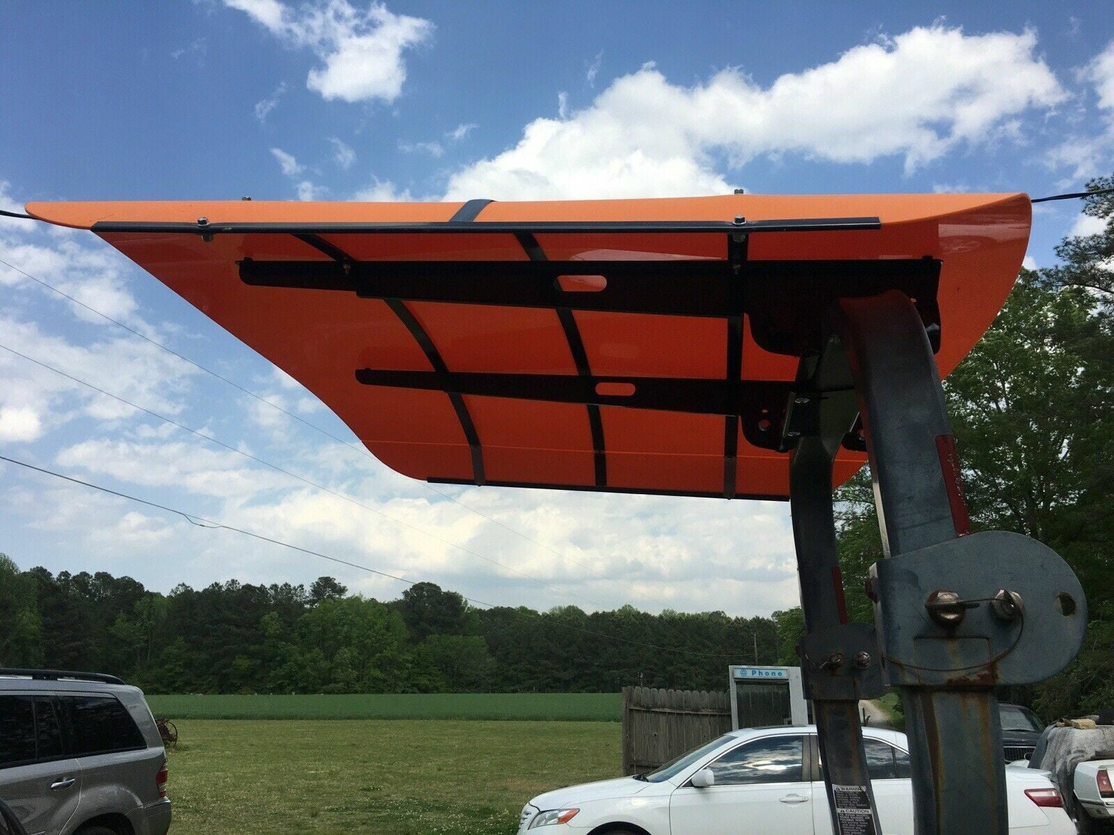 Tuff Top Tractor Canopy For ROPS 52" X 52" - Add About 4'' to Height of ...