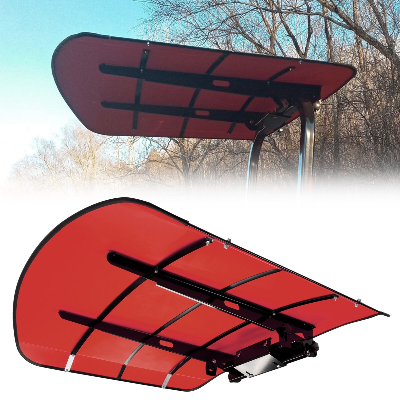 Tuff Top Tractor Canopy For ROPS 52" X 52" - Red - Walmart.com
