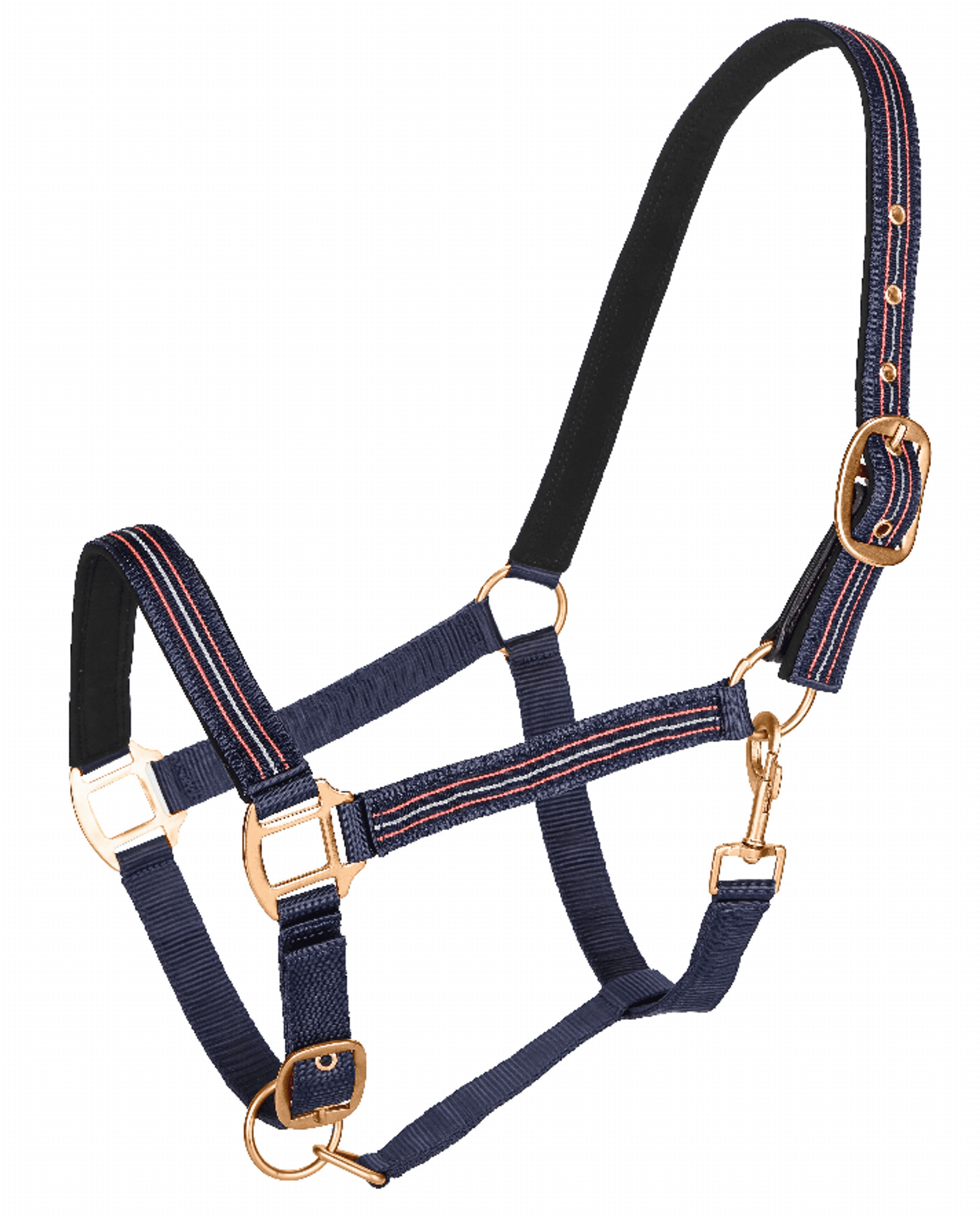 TuffRider Adjustable Nylon Breakaway Halter with Padded Crown and Rose ...