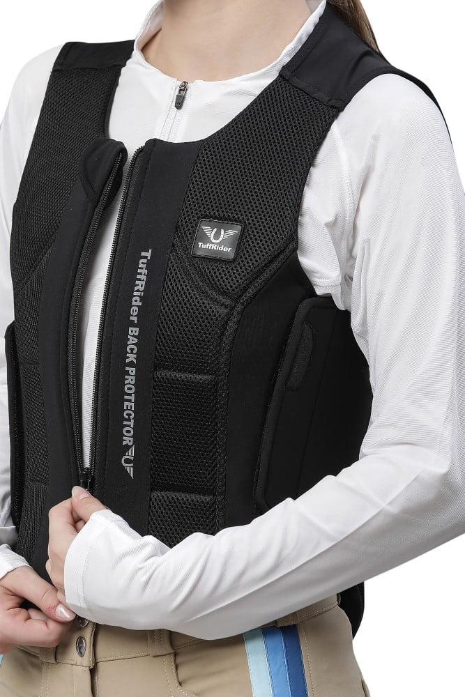 TuffRider Back Protector- Black- X-Large - Walmart.com