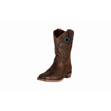 TuffRider Children's Arches Square Toe Western Boot[ 13 Brown ...