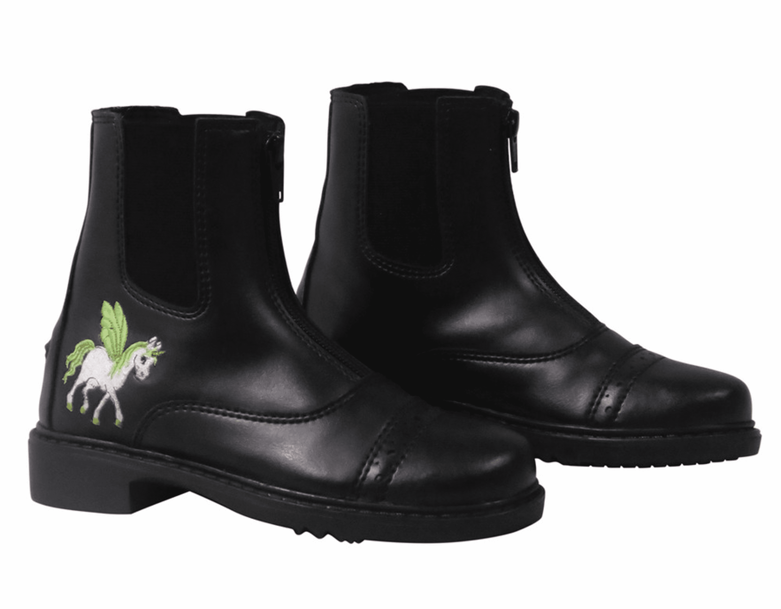 TuffRider Children's Unicorn Starter Front Zip Paddock Boots - Walmart.com