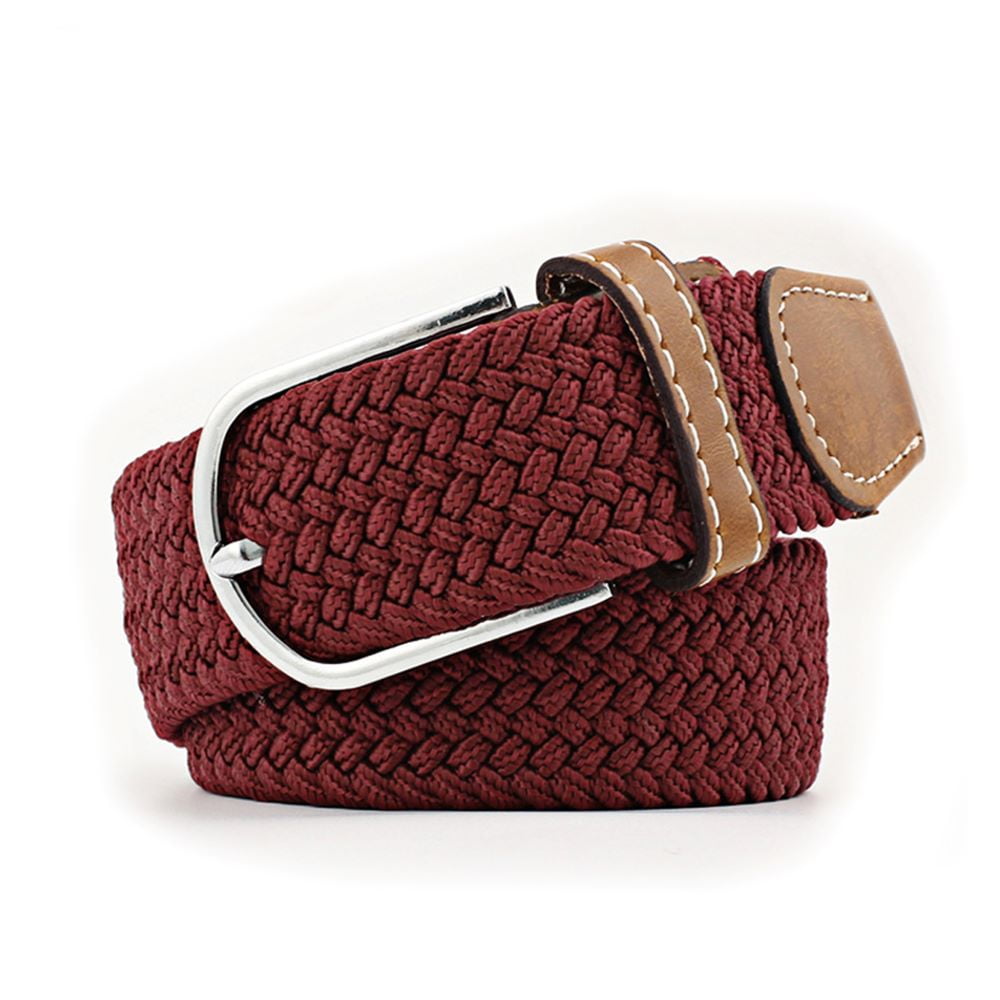 TuffRider FlexiFit Stretch Braided Riding Belt-Regular-Wine Red ...