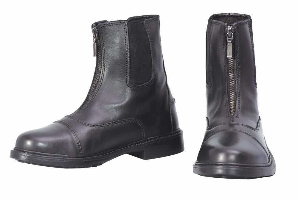TuffRider Ladies Perfect Front Zip Paddock Boots - Walmart.com