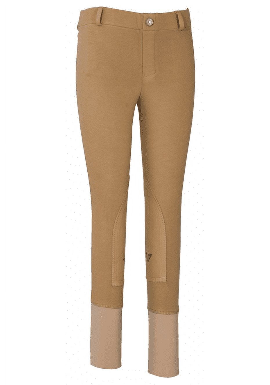 TuffRider Children's Starter Low Rise Breeches, Cotton Spandex, Riding ...