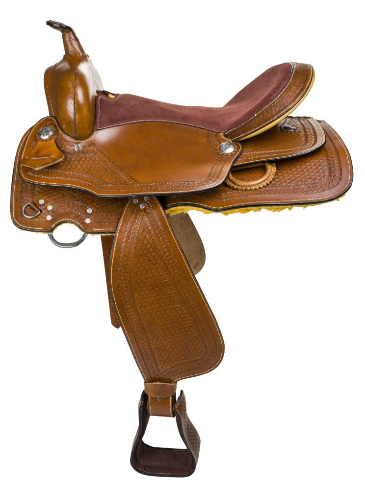 TuffRider Ranger Trail and Pleasure Western Saddle- Tan- 16- Regular ...