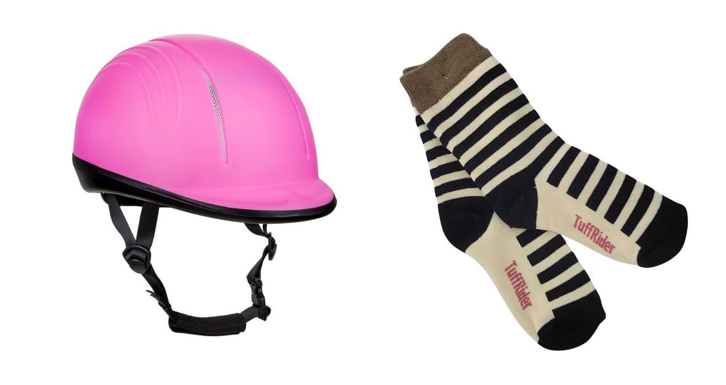 TuffRider Starter Basic Horse Riding Helmet Protective Head Gear for ...