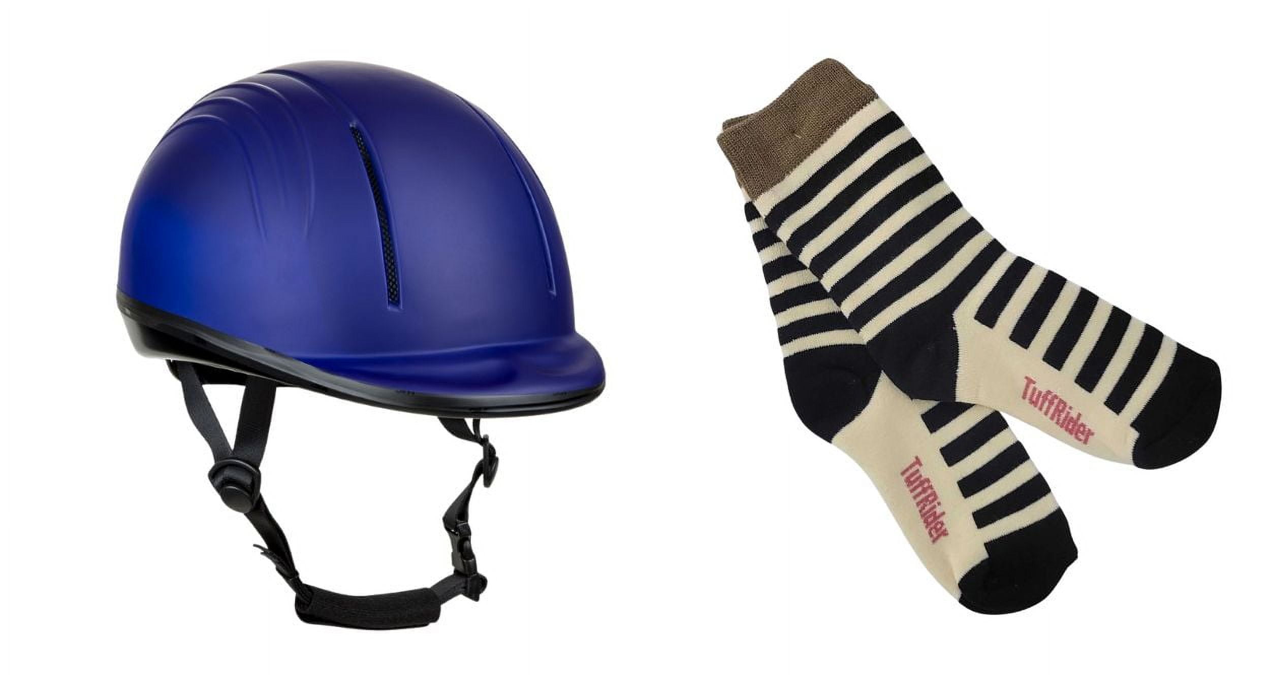 TuffRider Starter Basic Horse Riding Helmet Protective Head Gear for ...