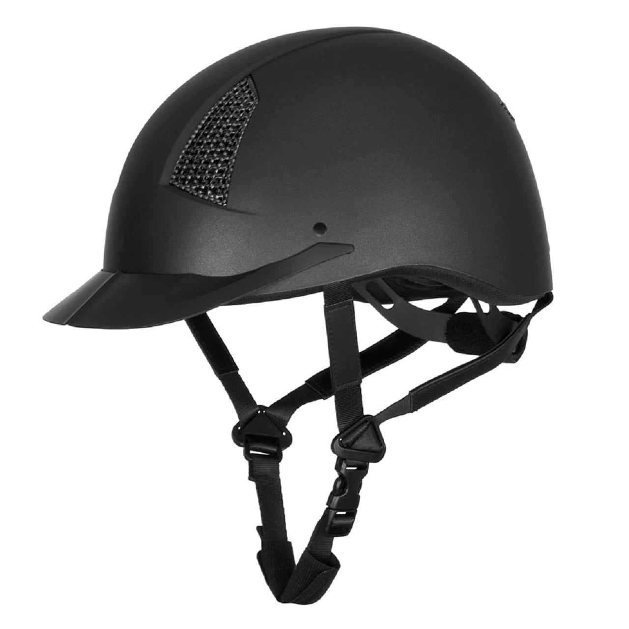 TuffRider Starter Horse Riding Helmet with Carbon Fiber Grill - Walmart.com