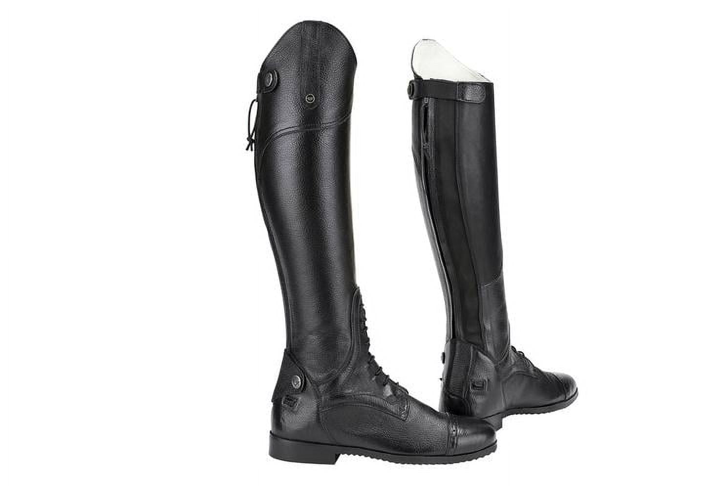 TuffRider Women Leather Back Zipper Olympia Field Boots - Walmart.com