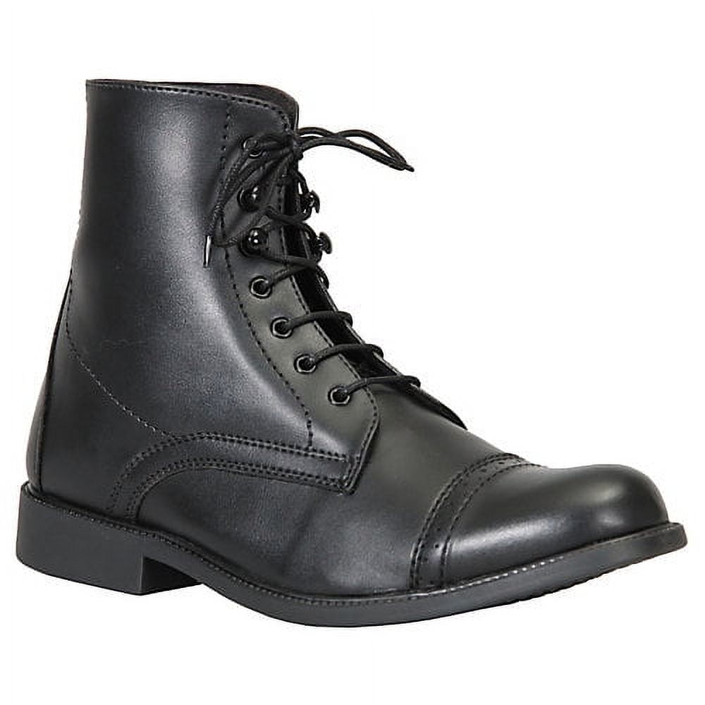 TuffRider Womens Starter Lace Up Laced Paddock Boots Black 10 - Walmart.com