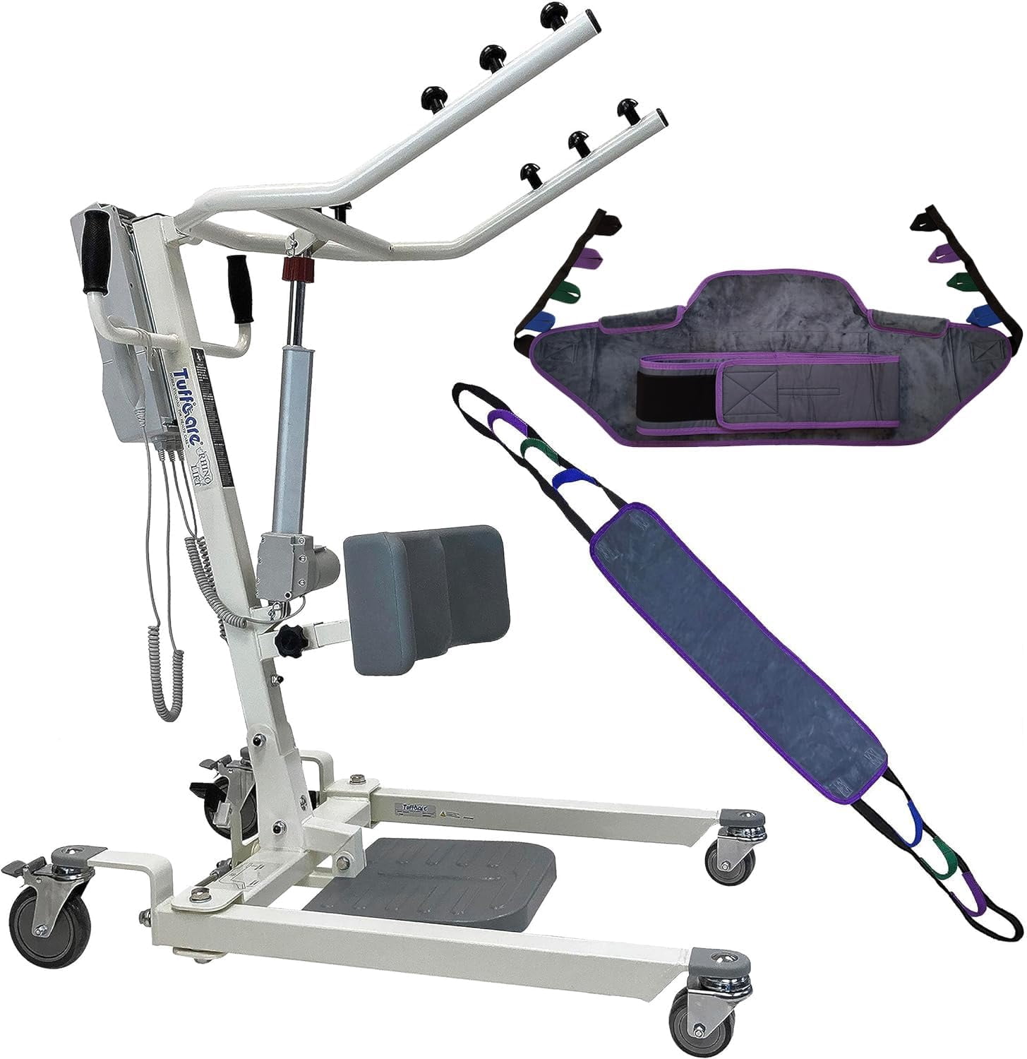 Tuffcare Stand Up Electric Patient Lift - Sit to Stand, Standing Lift ...
