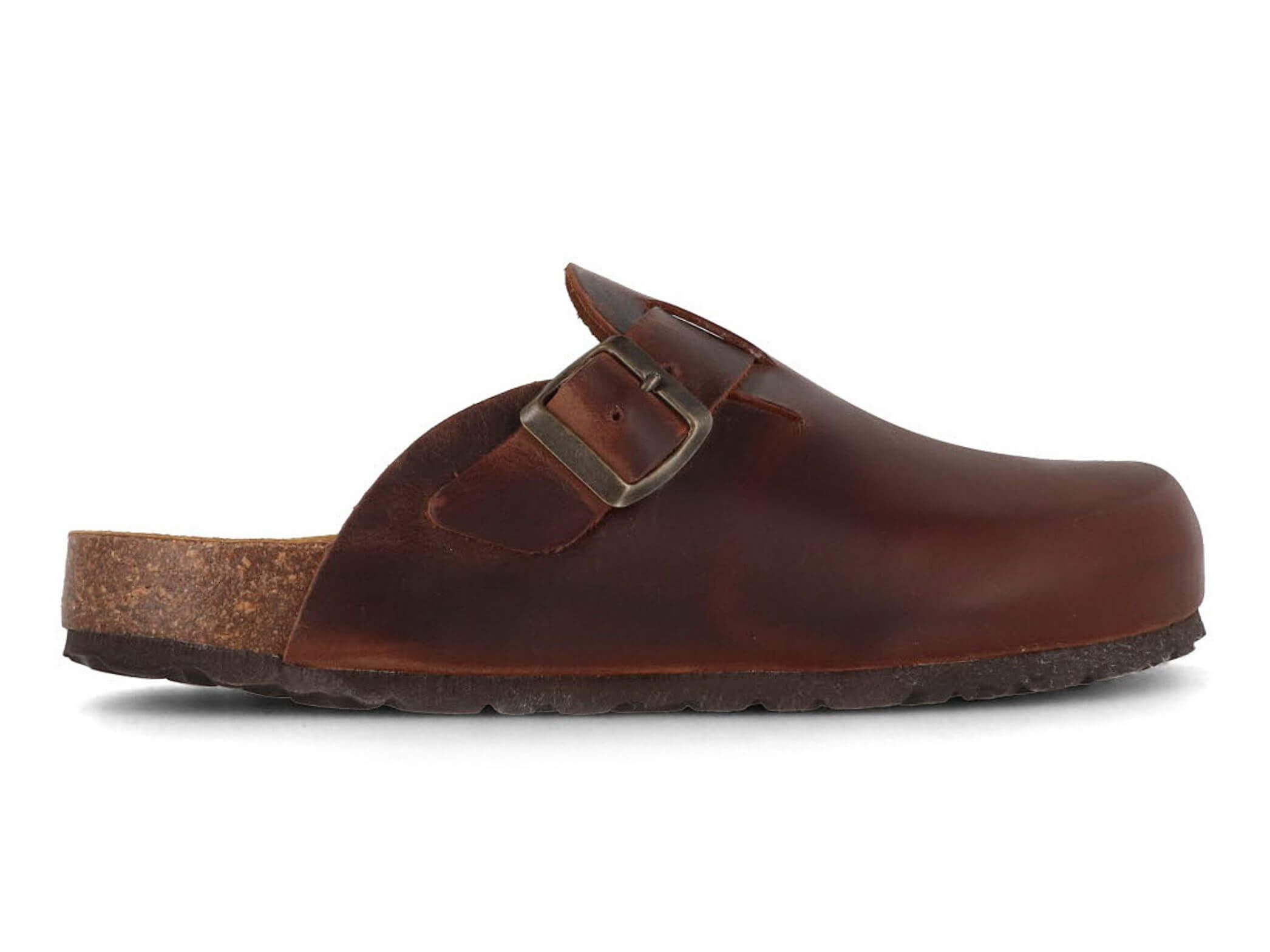 Tuffeln Unisex Leather Clogs with Fastener «Helgoland» - Walmart.com