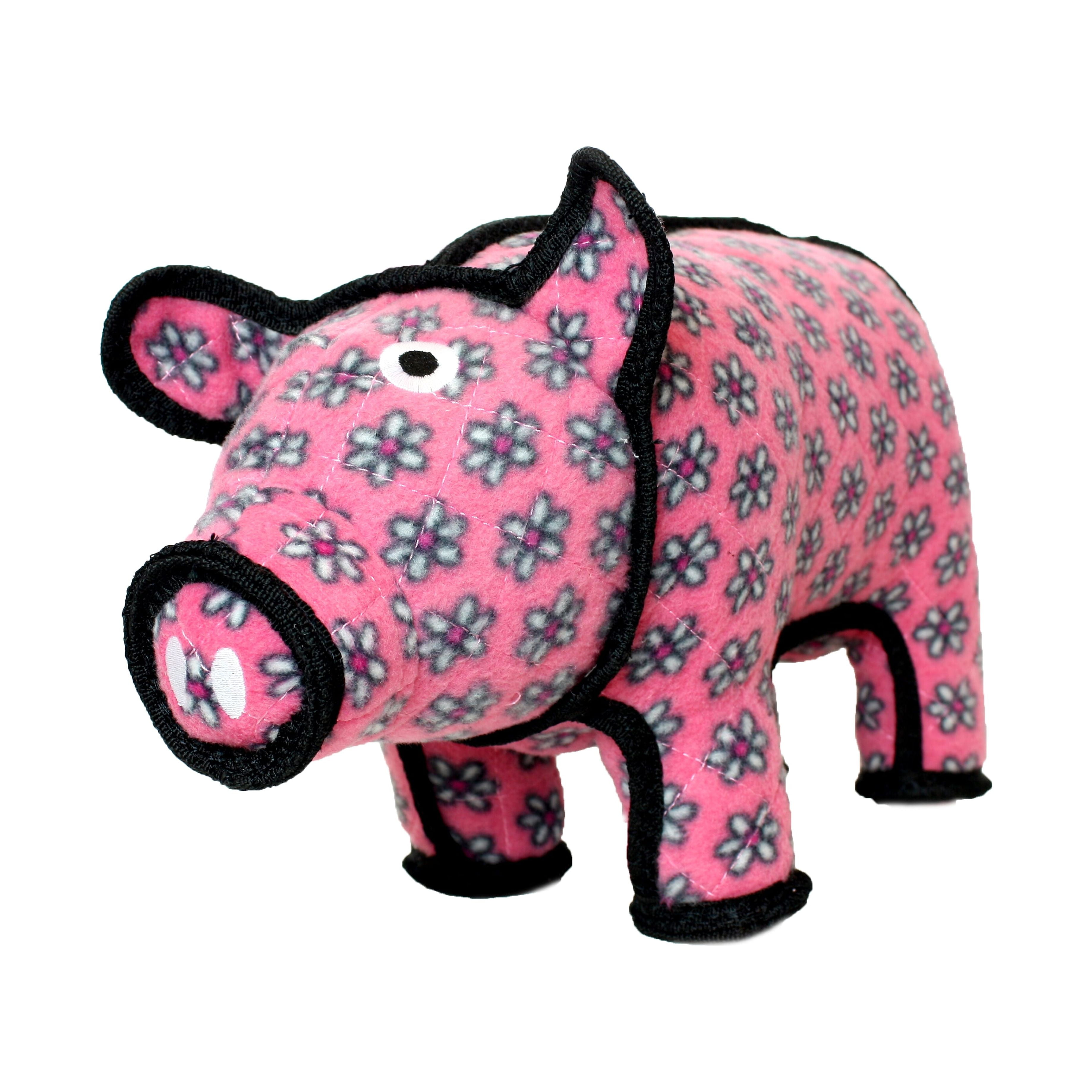 Tuffy Barnyard Pig Pet Toy - Durable, Floats in Water, Machine Washable ...