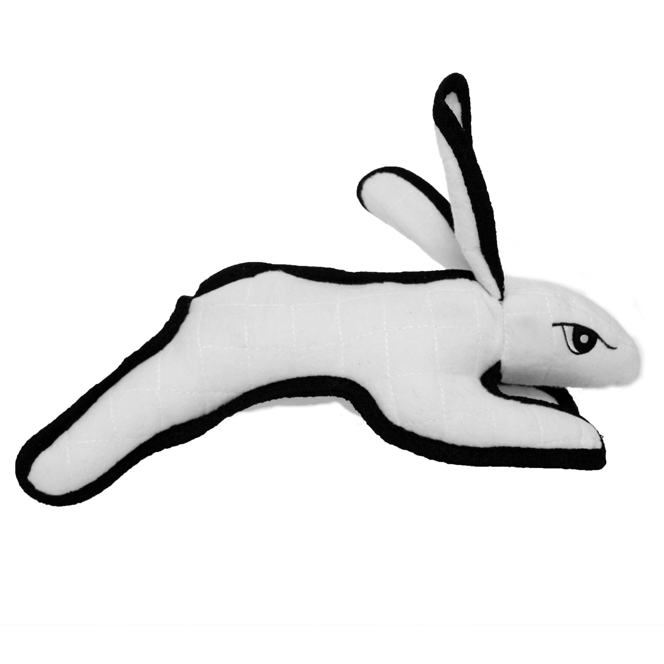 Tuffy Barnyard Rabbit White, Durable Dog Toy - Walmart.com