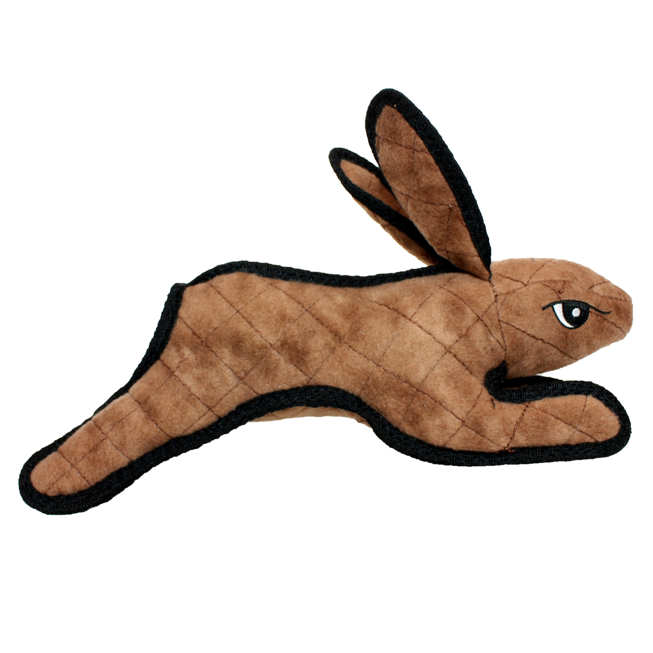 Tuffy Barnyard Rabbit Brown Durable Plush Squeaky Dog Toy - Walmart.com