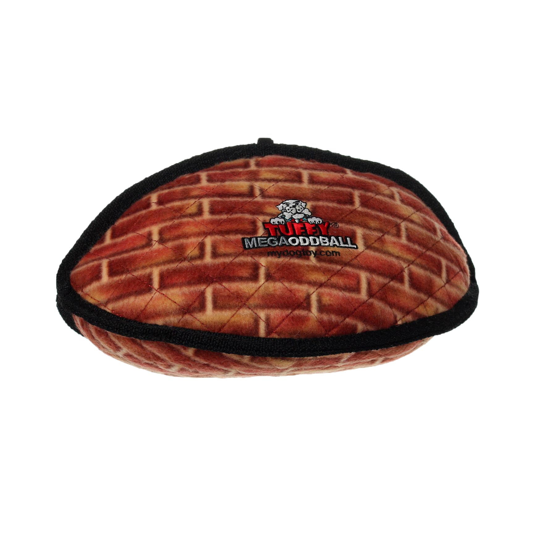 Tuffy Mega Odd Ball Squeaky Durable Dog Toys, Brick - Walmart.com