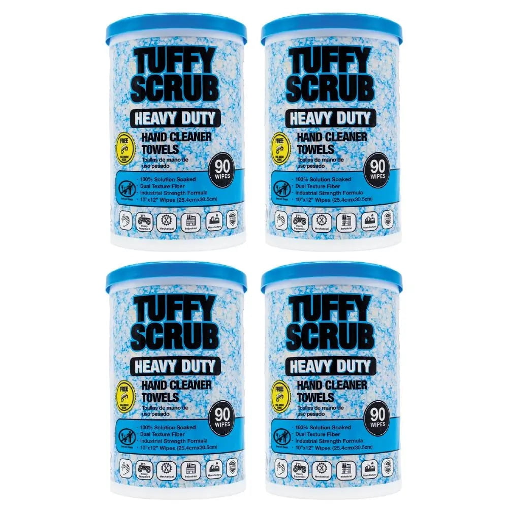 Tuffy Scrub Heavy-Duty Hand Cleaning Towels, 10 X 12 Inch 90-Count Pack ...