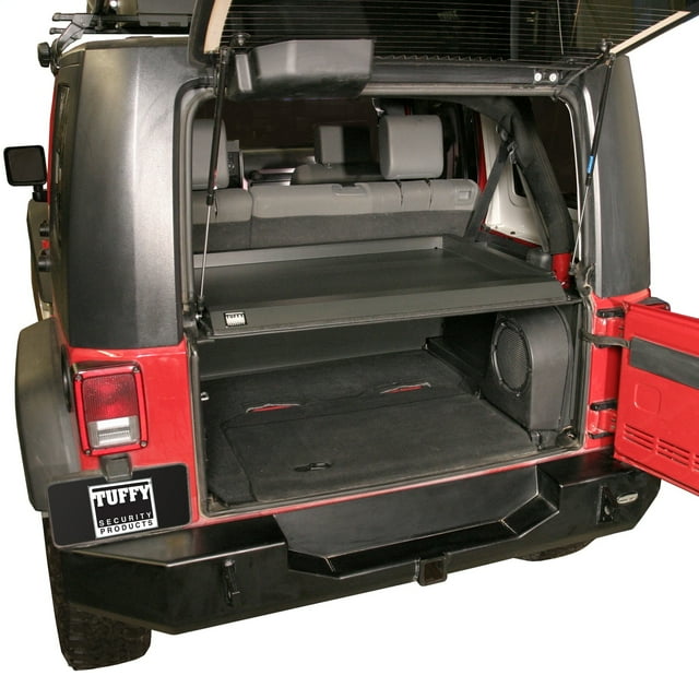 Tuffy Security Products 173-01 Deluxe Enclosure; Black; 2007-2010 Jeep ...