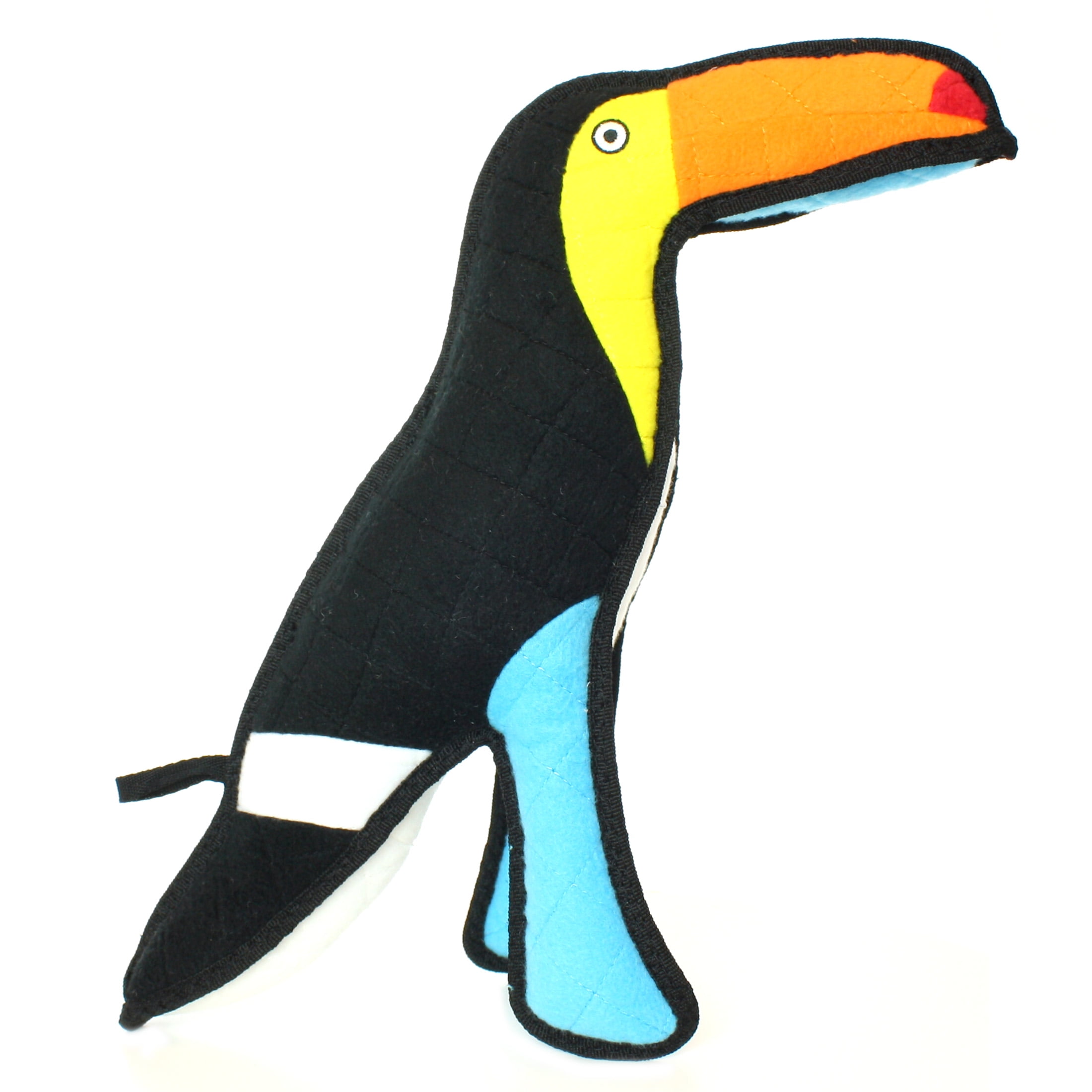 Tuffy Zoo Toucan Durable Plush Dog Toy - Walmart.com