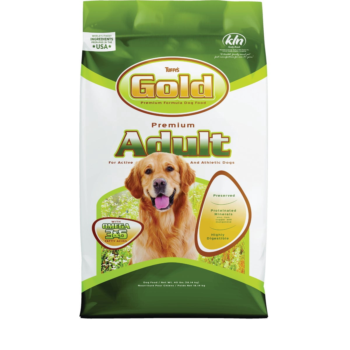 Tuffy's Pet Foods Tuffy's Gold Dry Dog Food - Pack of 4 - Walmart.com