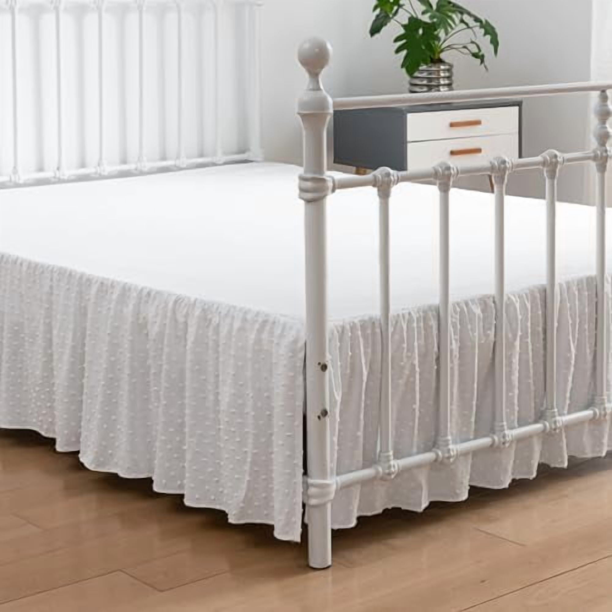 Queen Bed Skirts 14 Inch Drop