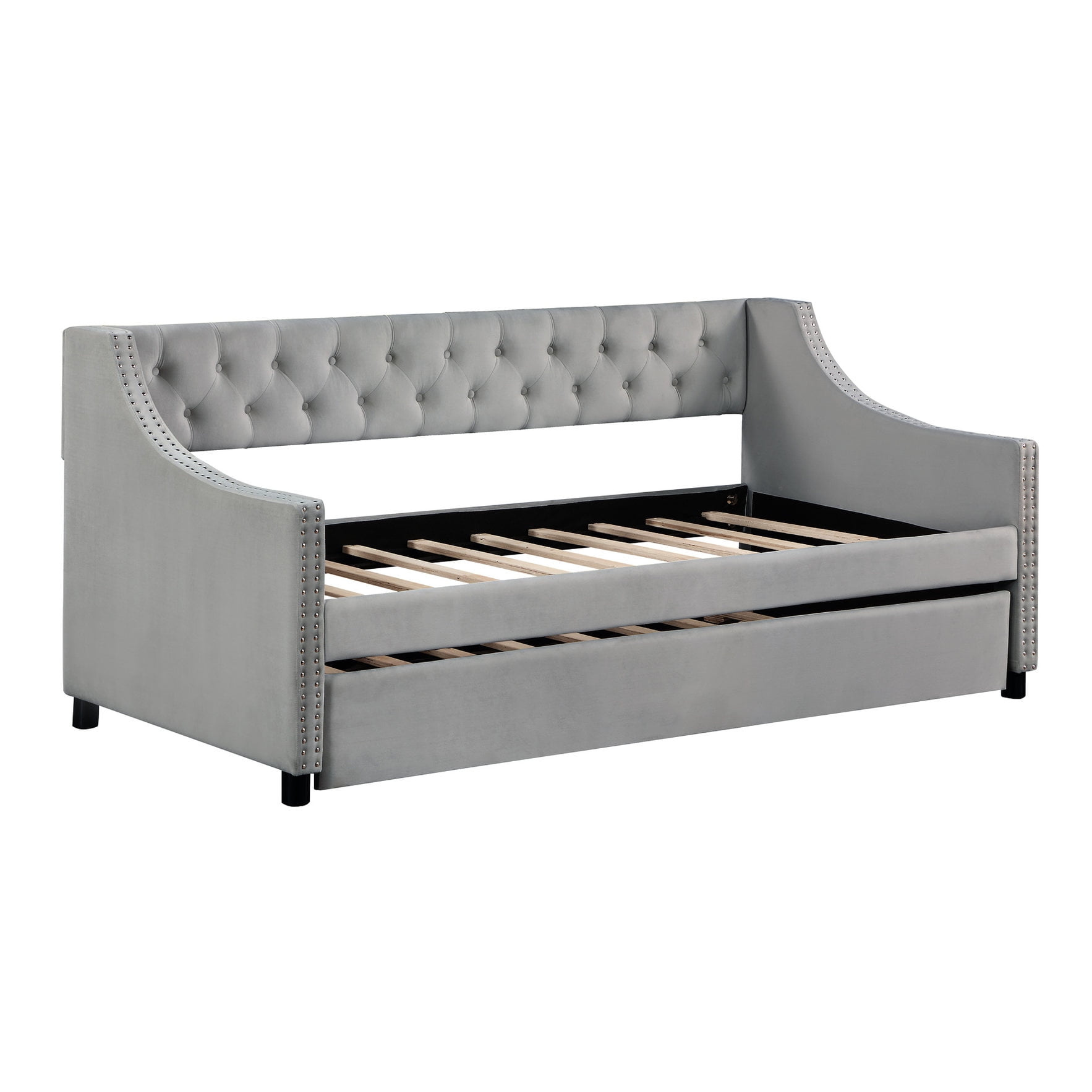 Tufted Sofa Bed Style / Home Office Rest / Full - Size Daybed with ...