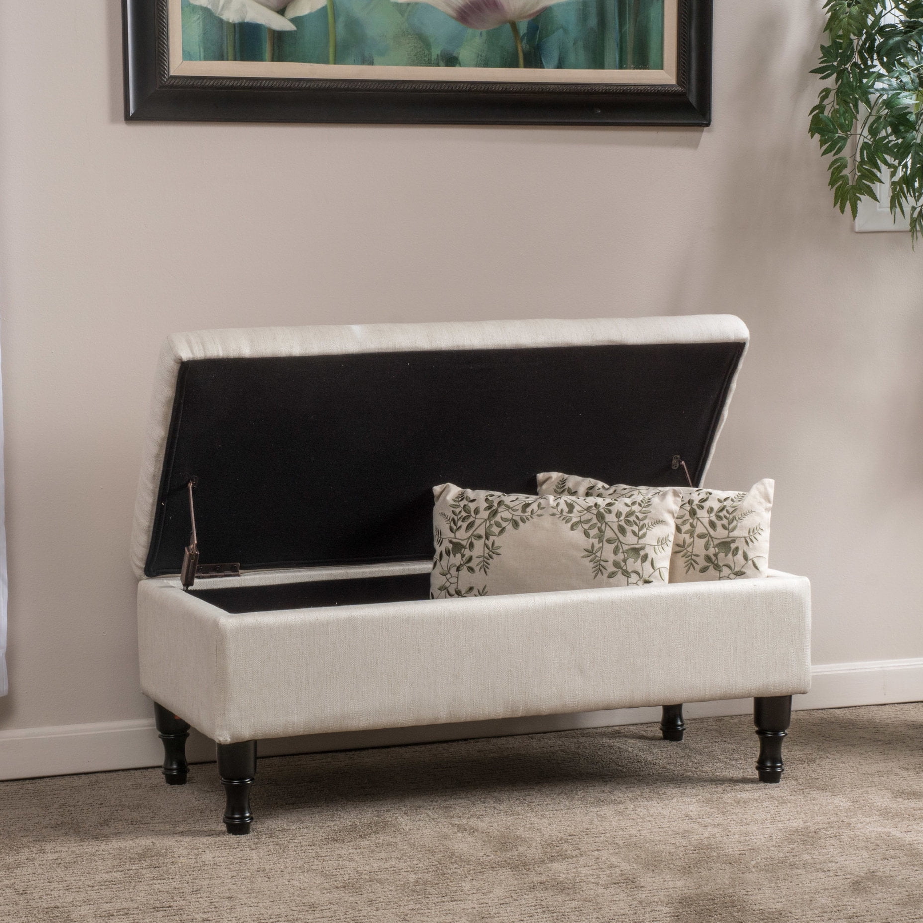 Tufted Top Storage Ottoman+Multi - scene Adaptability”-“Daily Living ...