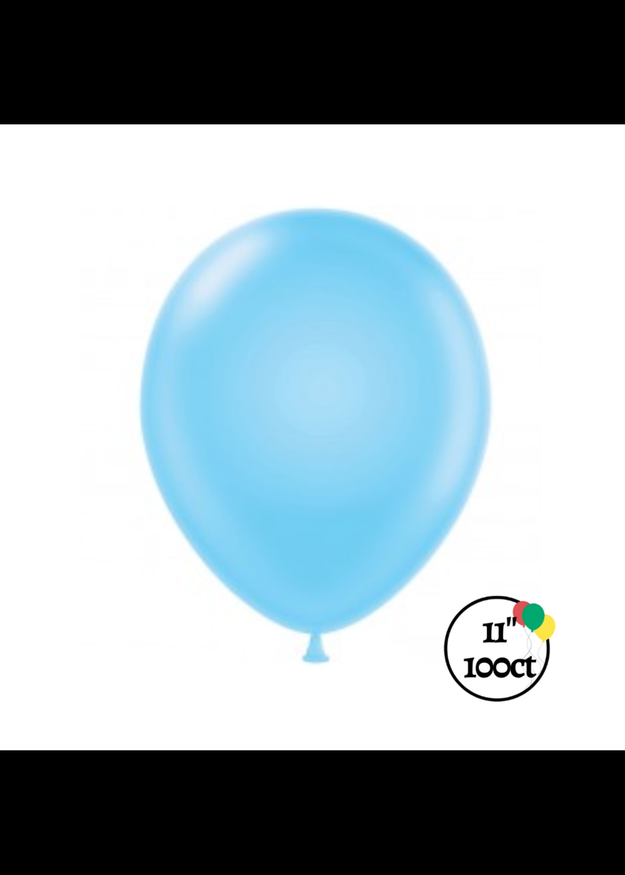 Tuftex 11" Baby Blue Balloons 100 ct - Walmart.com