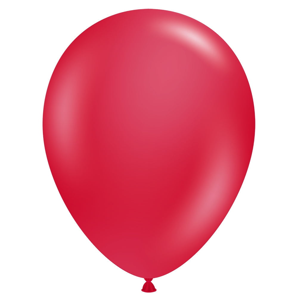 11 inch Metallic Starfire Red TUFTEX Latex Balloons (100 Pack) - Party ...