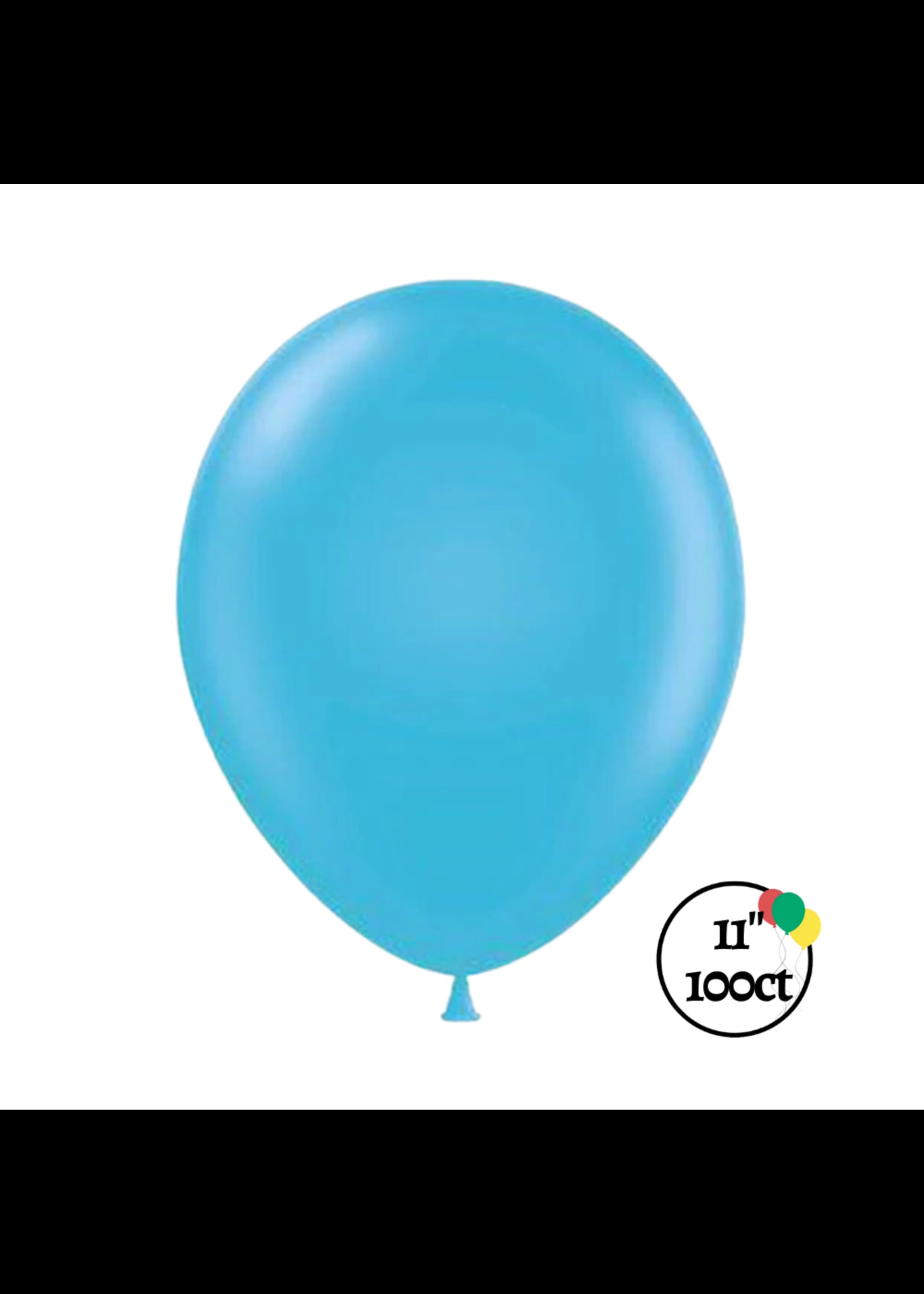 Tuftex 11" Turquoise Balloons 100 ct - Walmart.com