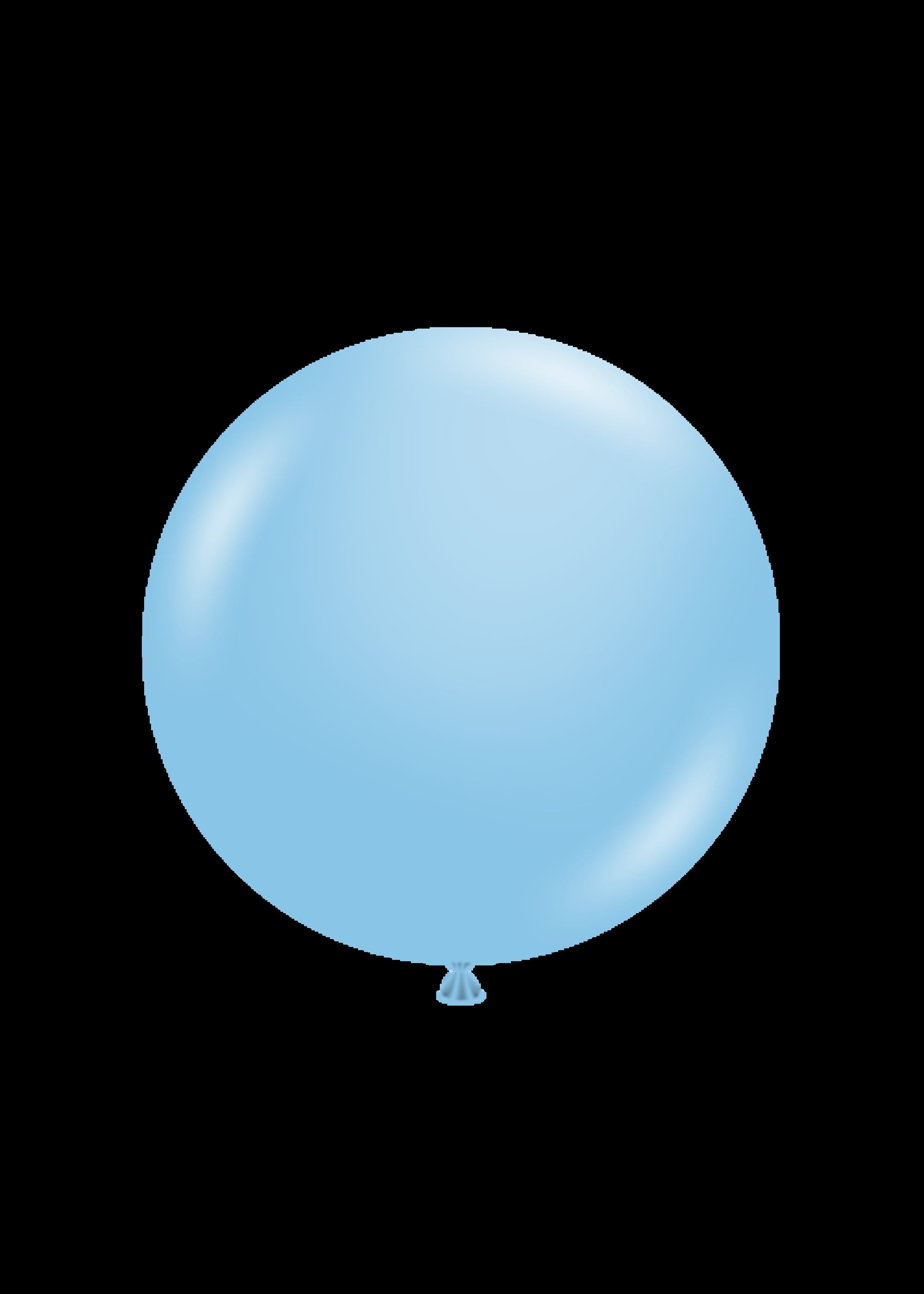 Tuftex 17" Baby Blue Balloons 50 ct - Walmart.com