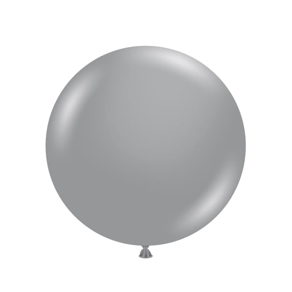 Tuf-Tex 17" Silver Latex Balloons (50 ct) - Walmart.com
