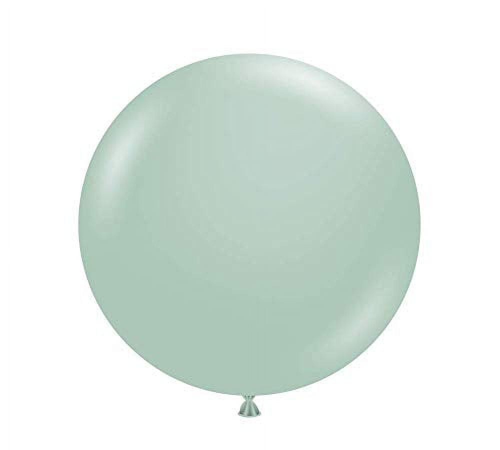 24" Empower MINT color Balloons By Tuf Tex (10 PACK) - Walmart.com