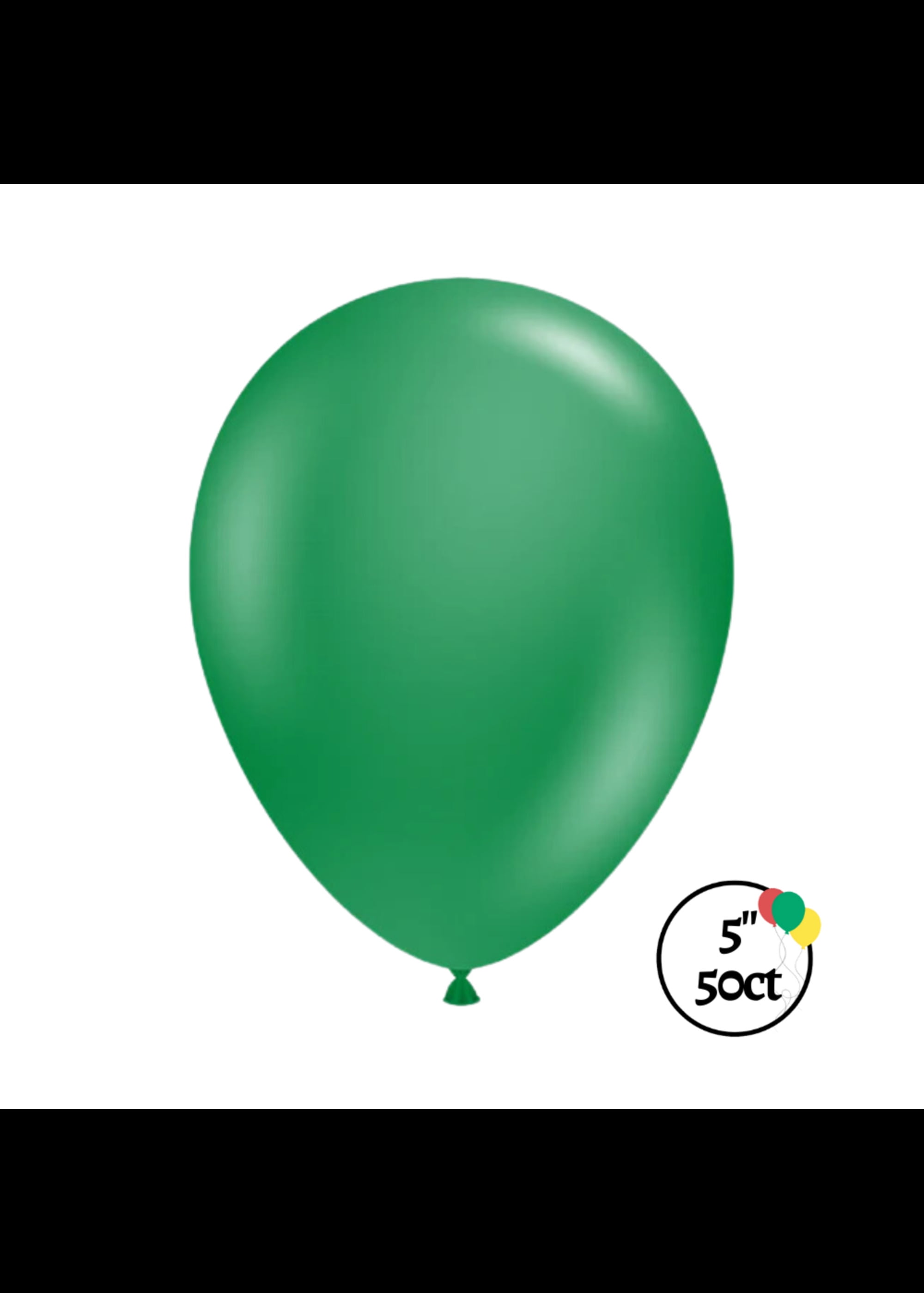 Tuftex 5" Crystal Emerald Green Balloons 50 ct - Walmart.com