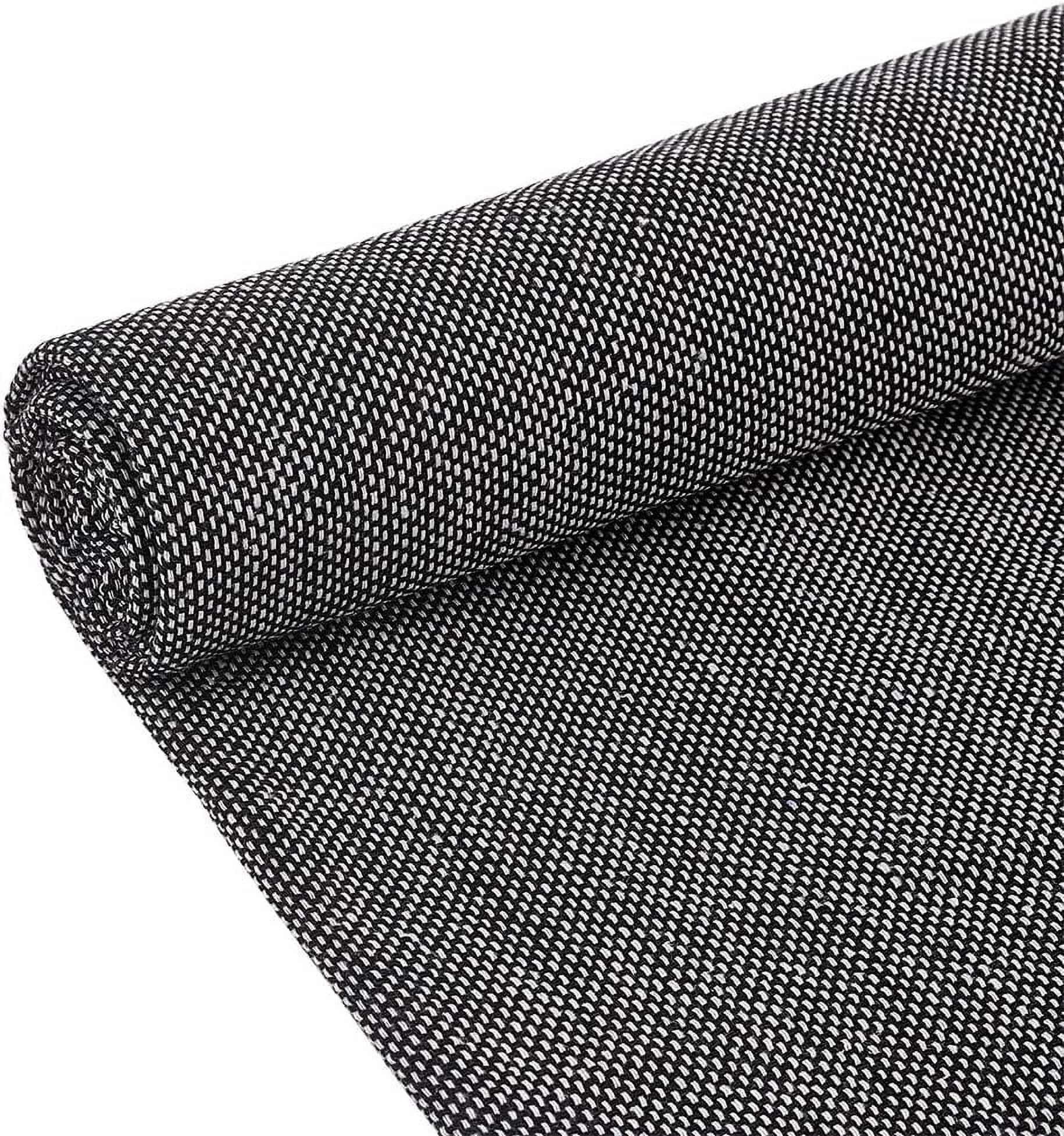 Tufting Cloth 78.7x39.9Inch Large Black Non Slip Final Rug Backing ...